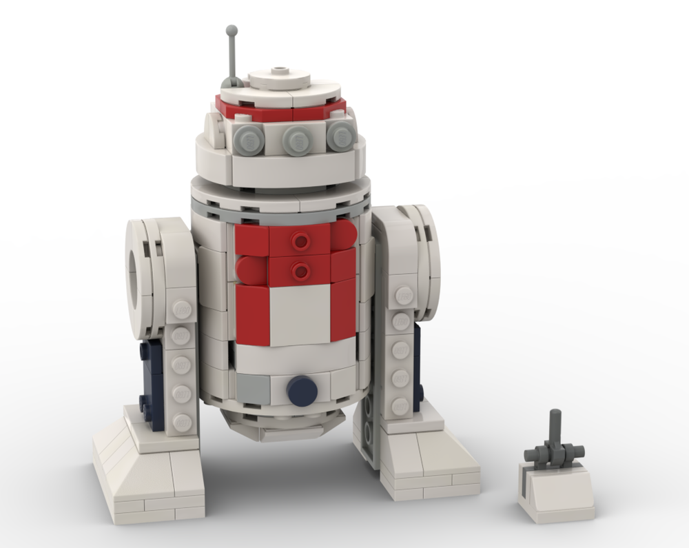 LEGO MOC Modified 75392: R5-D4 by charzboi | Rebrickable - Build with LEGO
