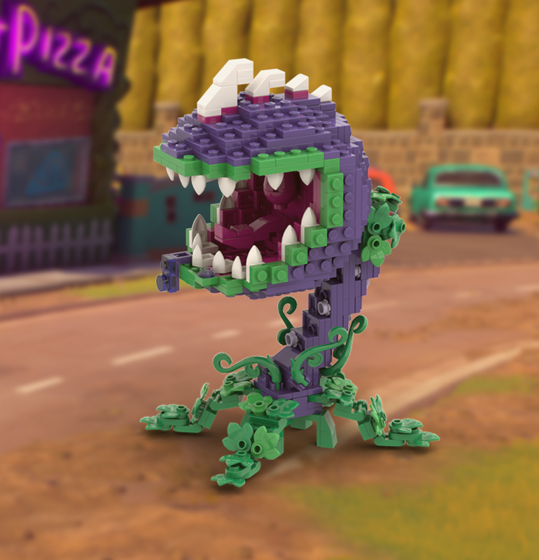 LEGO MOC PvZ Garden Warfare - Chomper by legobičas | Rebrickable ...
