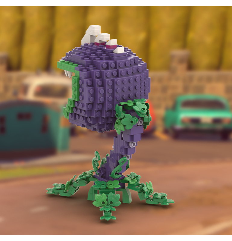 LEGO MOC PvZ Garden Warfare - Chomper by legobičas | Rebrickable ...