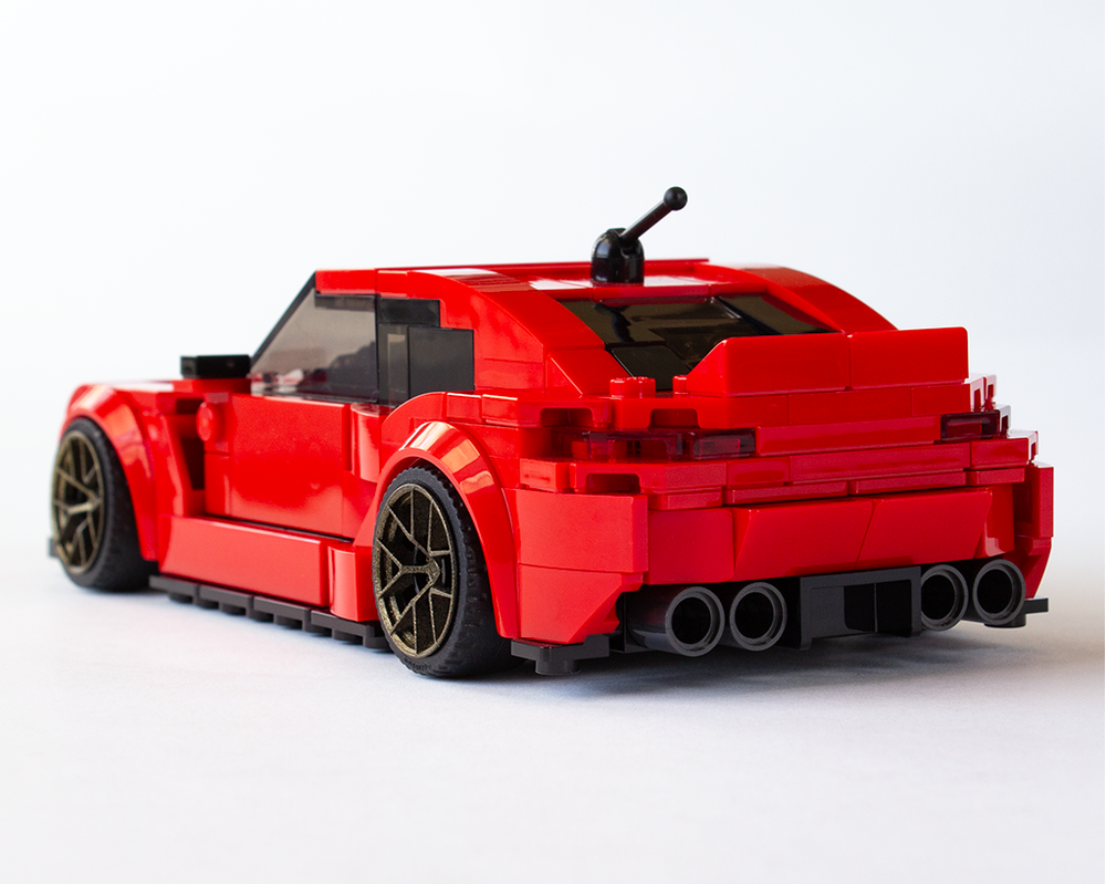 Lego Moc Bmw M4 Gts Red By Prototyp Rebrickable Build With Lego