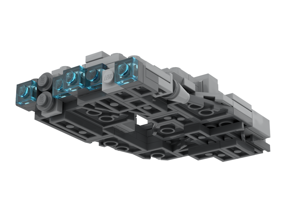 LEGO MOC Engi Cruiser (1:300 scale) by Qwinter | Rebrickable - Build ...