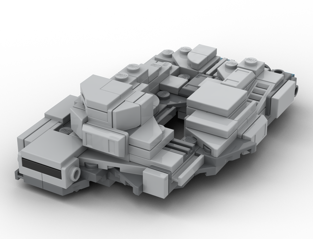 LEGO MOC Engi Cruiser (1:300 scale) by Qwinter | Rebrickable - Build ...