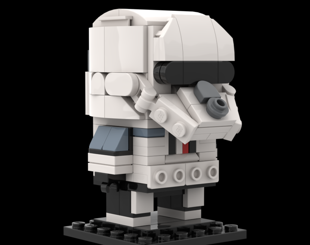 LEGO MOC AT-ACT Pilot (White Shoretrooper) by OrchardBuilds ...