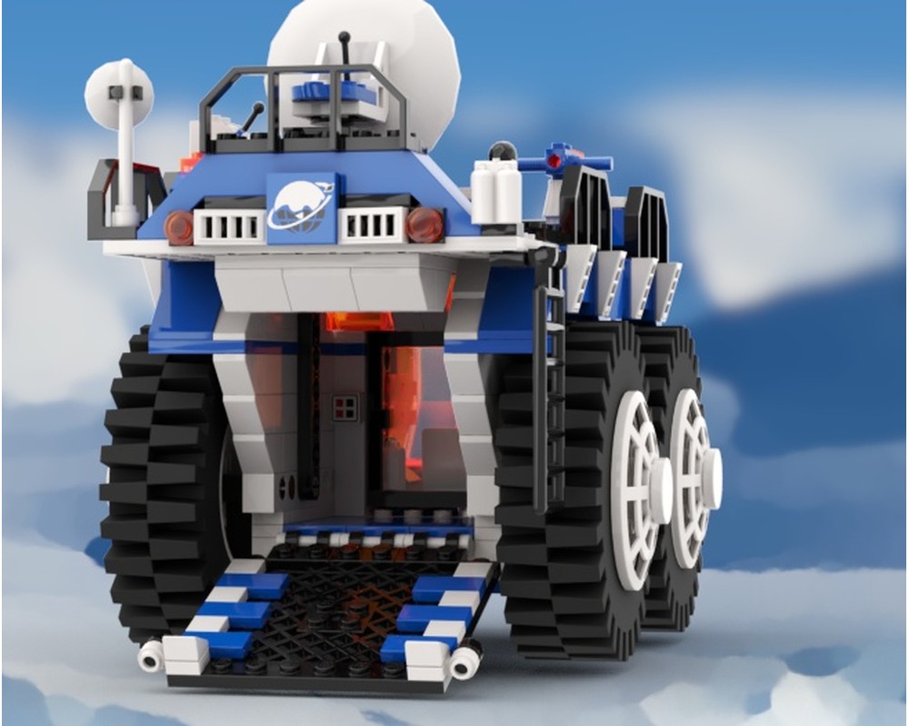 Lego Moc Ice Planet Slushbuster By Buppy Rebrickable Build With Lego