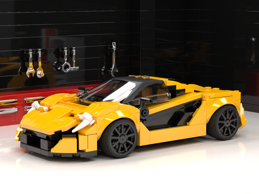 LEGO MOC Mclaren P1 by IronBricks17 | Rebrickable - Build with LEGO