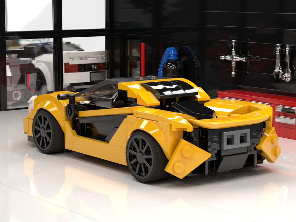 LEGO MOC Mclaren P1 by IronBricks17 | Rebrickable - Build with LEGO