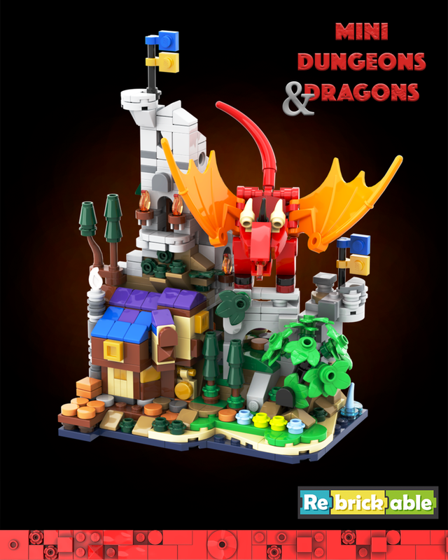 LEGO MOC Mini Dungeons & Dragons Red Dragon's Tale by christromans ...