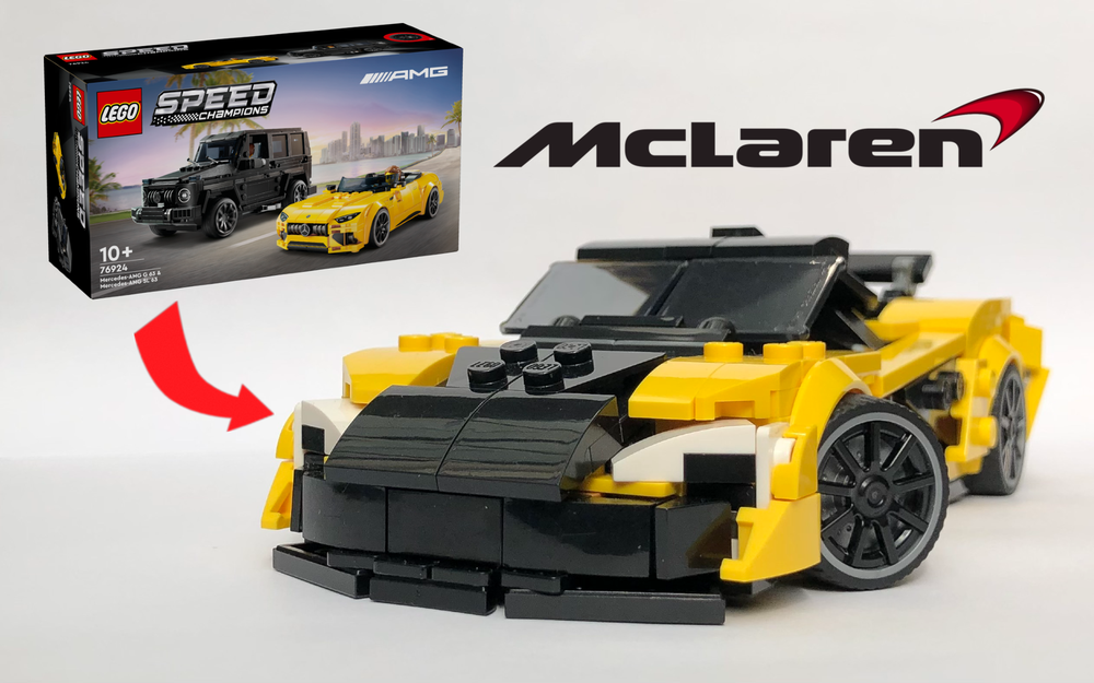 LEGO MOC 76924 McLaren P1 (Moving rear wing!) by YourFavouriteMocs ...