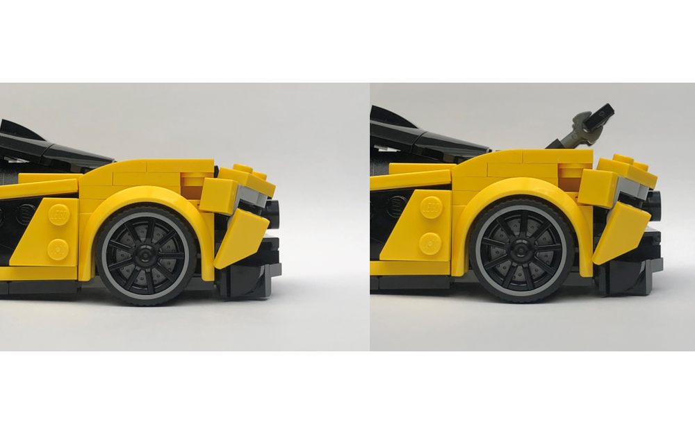 LEGO MOC 76924 McLaren P1 (Moving rear wing!) by YourFavouriteMocs ...