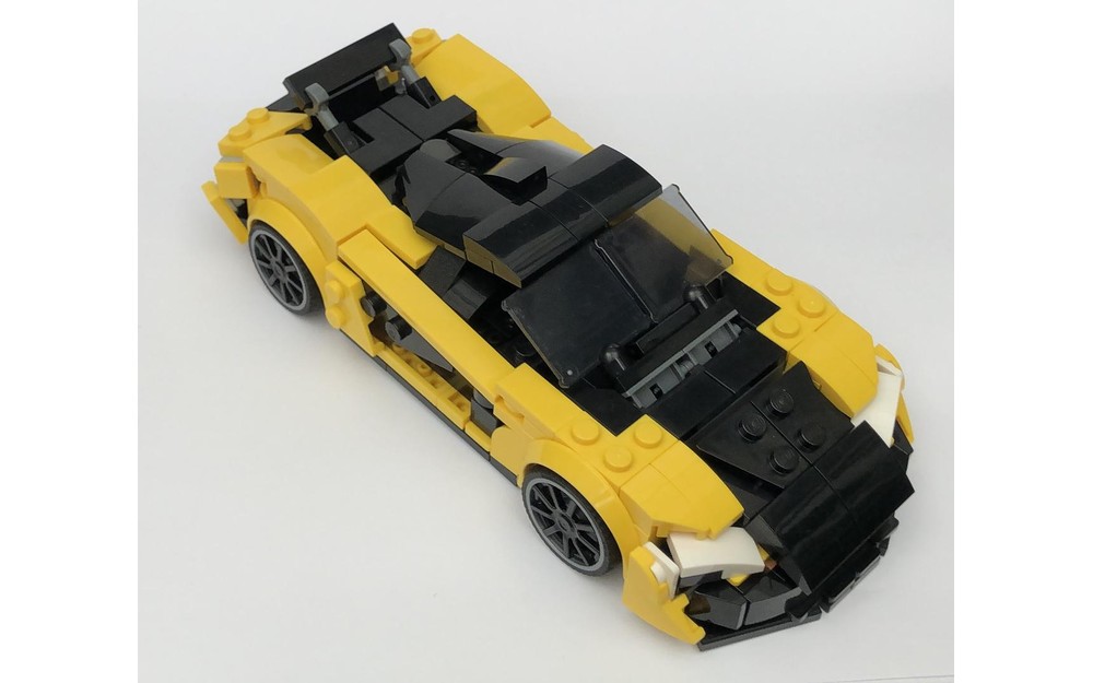 LEGO MOC 76924 McLaren P1 (Moving rear wing!) by YourFavouriteMocs ...
