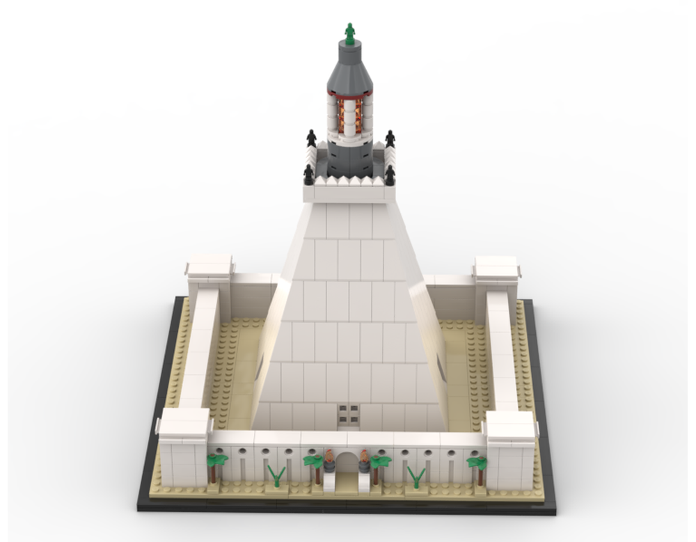 LEGO MOC Light House of Alexandria by Jedi Plb | Rebrickable - Build ...