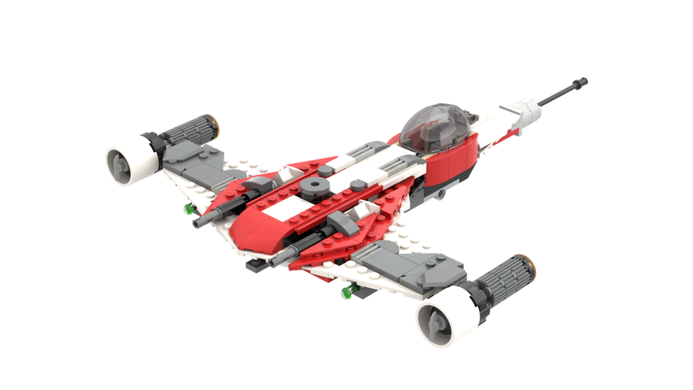 Lego Moc Jedi Bobs N 1 Starfighter 75388 Alternative By Zsoltom