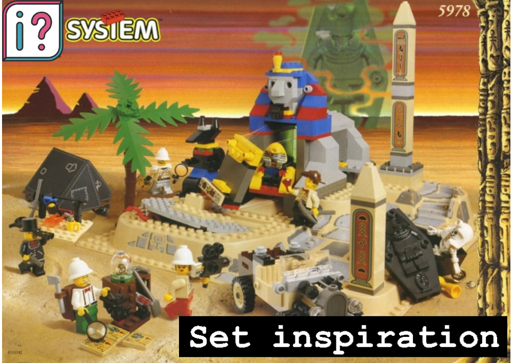 Lego Moc Adventurers Chapter 10the Great Sphinx Alternative Build For