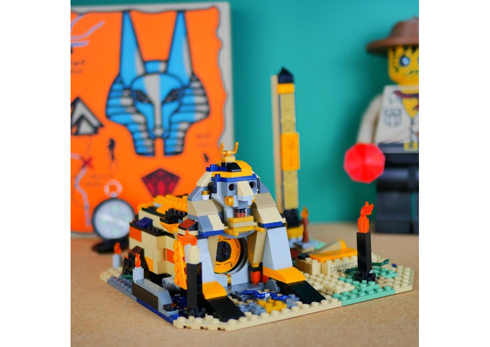 Lego Moc Adventurers Chapter 10the Great Sphinx Alternative Build For