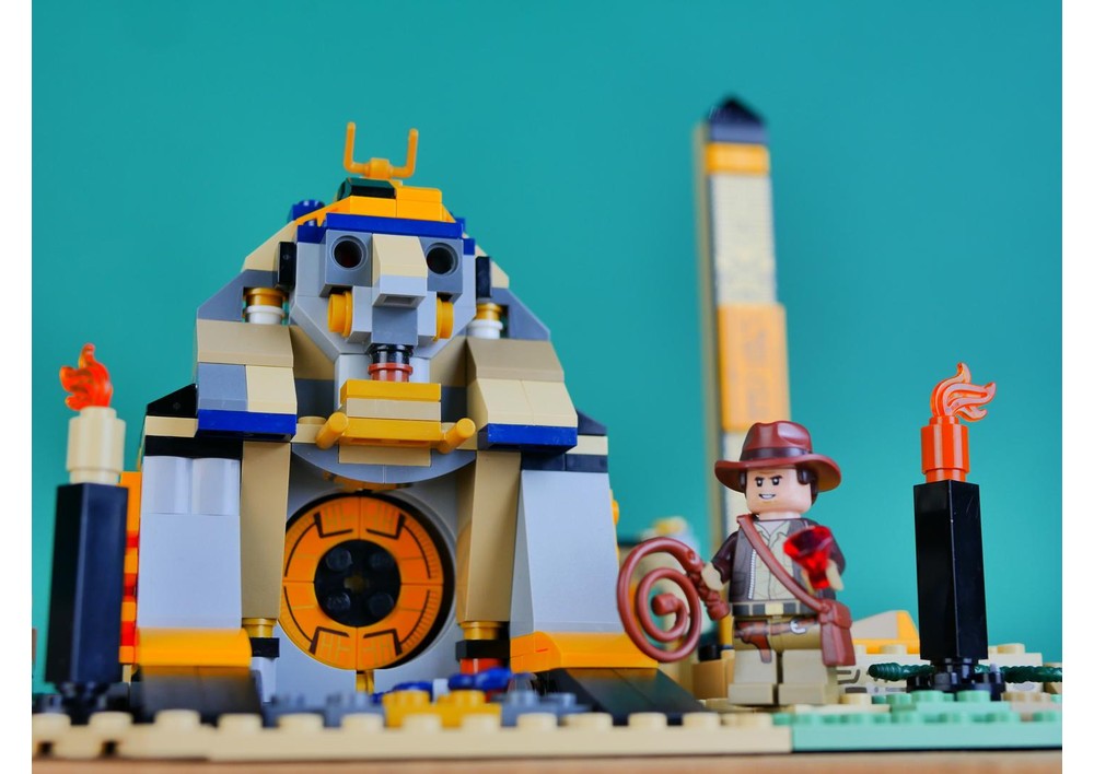 Lego Moc Adventurers Chapter 10the Great Sphinx Alternative Build For