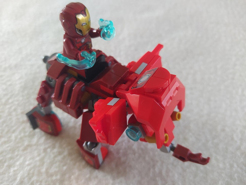 Lego Moc 76140 Iron Mans Elephant By Thekitchenscientist Rebrickable