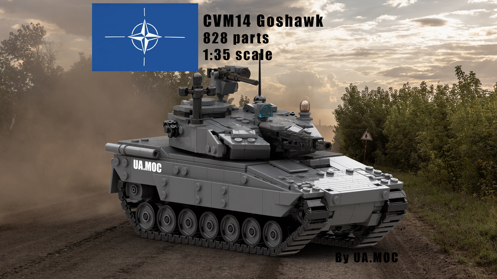 LEGO MOC CVM14 Goshawk IFV by Darth_Legos | Rebrickable - Build with LEGO