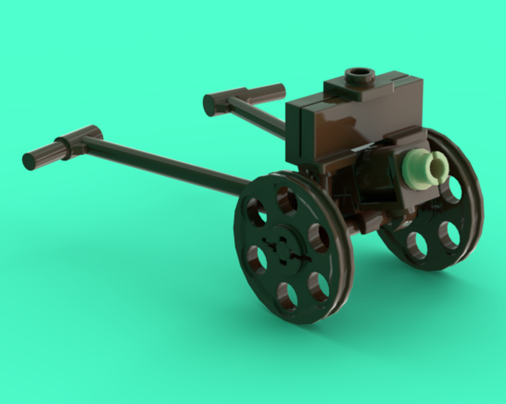 LEGO MOC Lego Type 92 Battalion gun by warbrick.ww2 | Rebrickable ...
