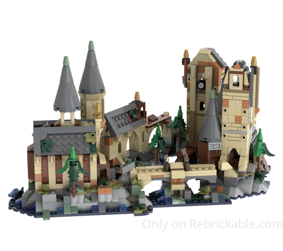 LEGO MOC The Great Tower and Tower Bridge (76426 alternate) by raguidel ...