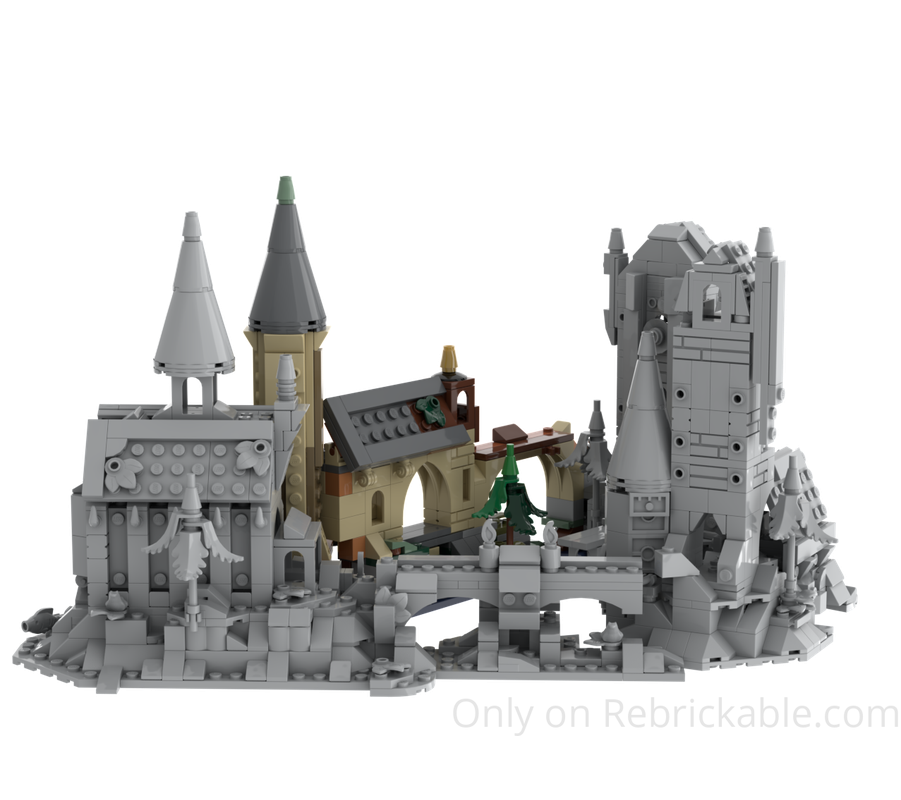LEGO MOC The Great Tower and Tower Bridge (76426 alternate) by raguidel ...