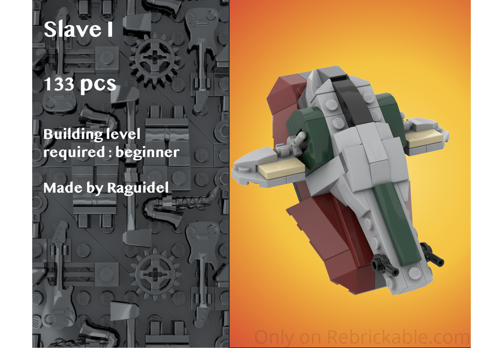 LEGO MOC Slave 1 (1:200 scale) by raguidel | Rebrickable - Build with LEGO