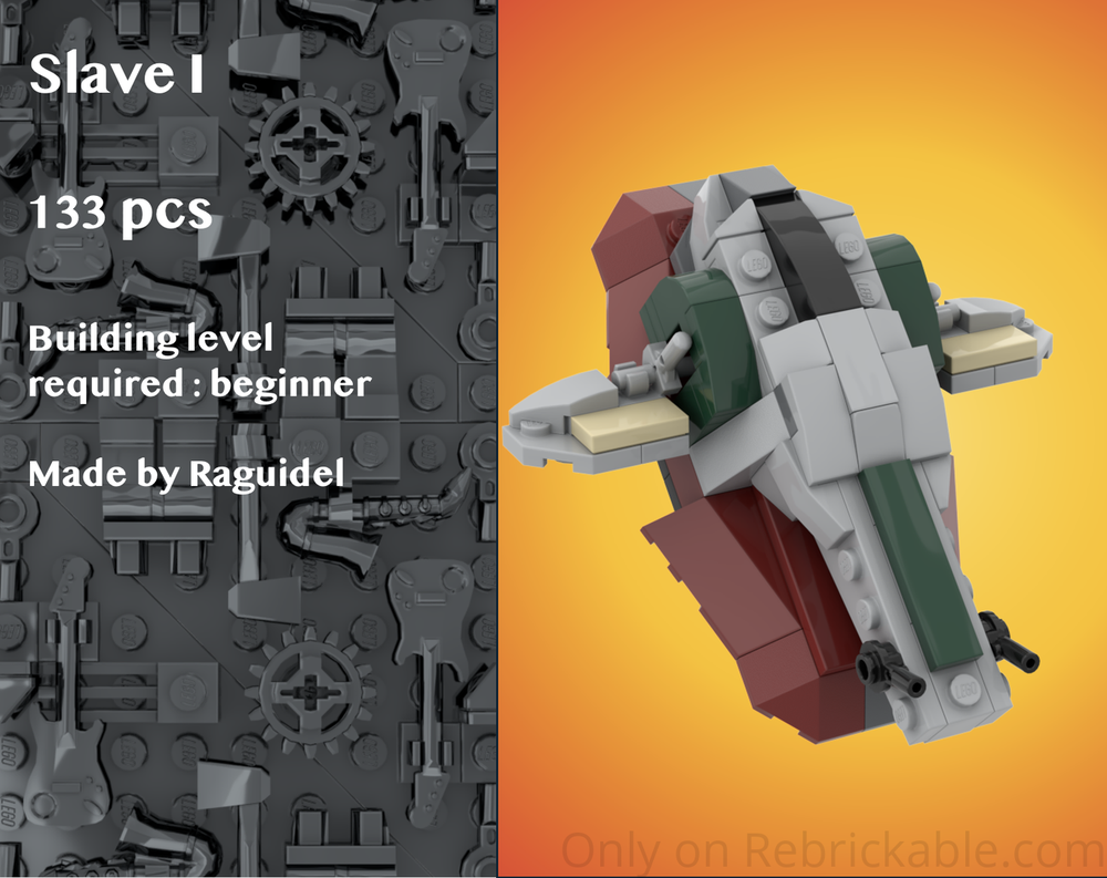 LEGO MOC Slave 1 (1:200 scale) by raguidel | Rebrickable - Build with LEGO