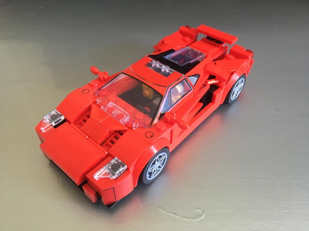 LEGO MOC Ford GT by SILLERT09 | Rebrickable - Build with LEGO