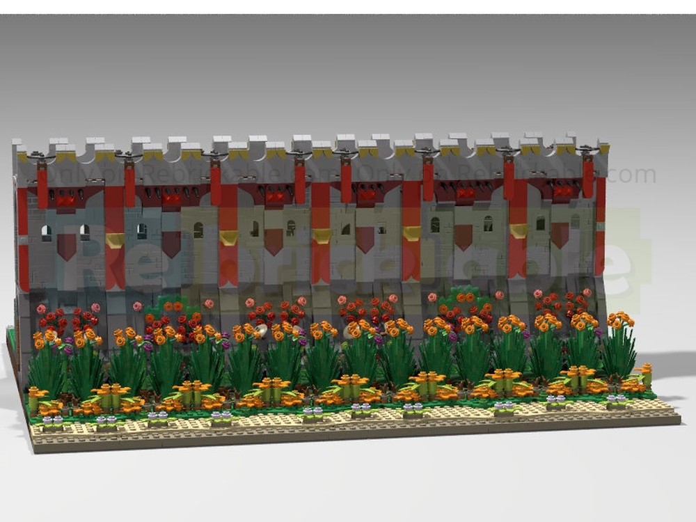 LEGO MOC Red Faction Castle Wall (section 1) by Castlestone ...