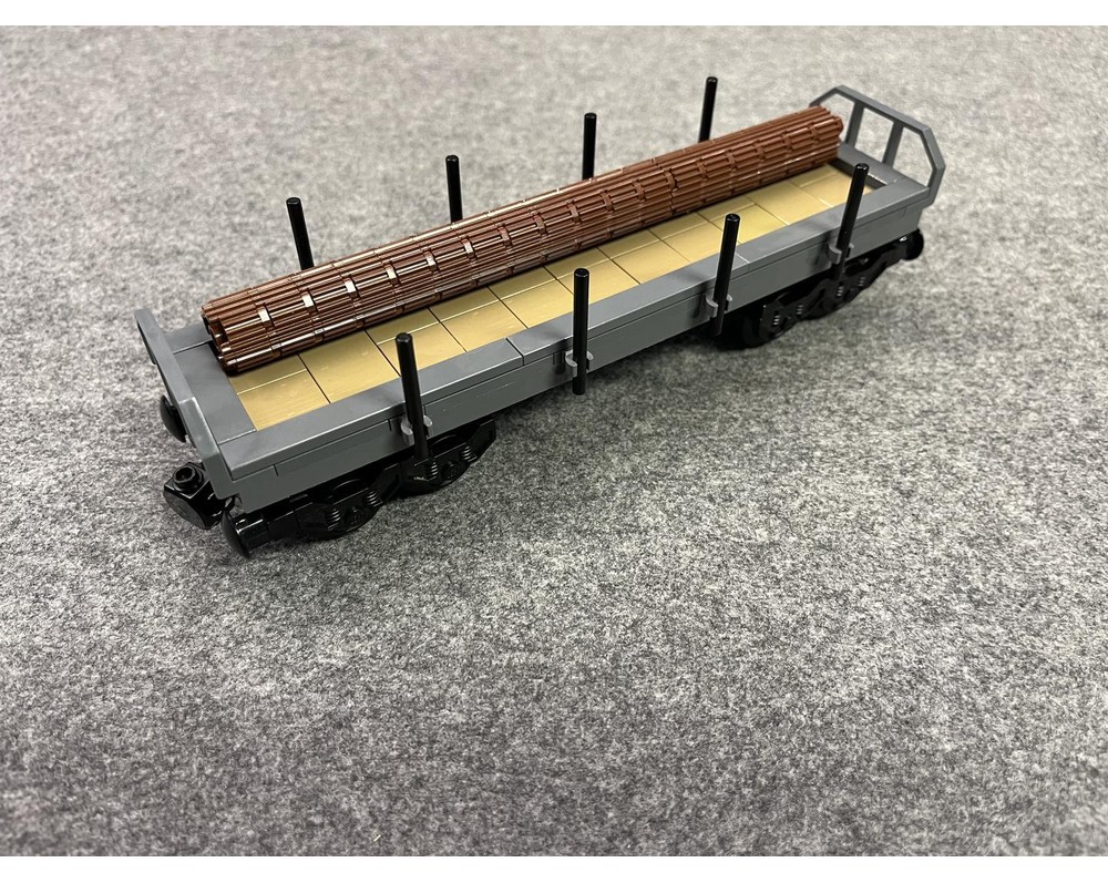 LEGO MOC simple freight car - Wood Transport by Dennis4x4 | Rebrickable ...