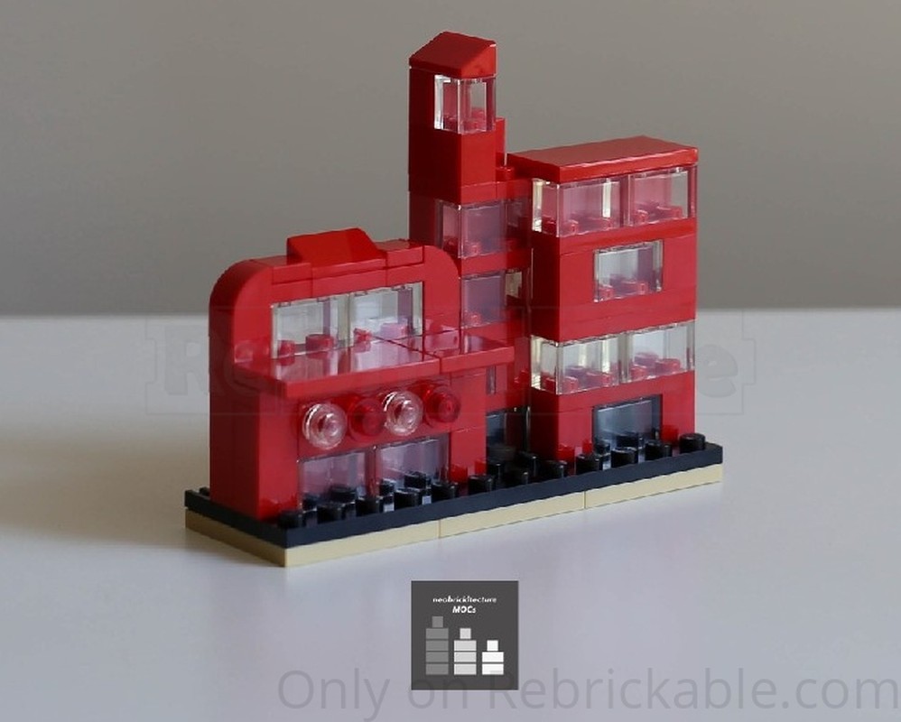 LEGO MOC Modern Micro Skyline by neobrickitecture | Rebrickable - Build ...
