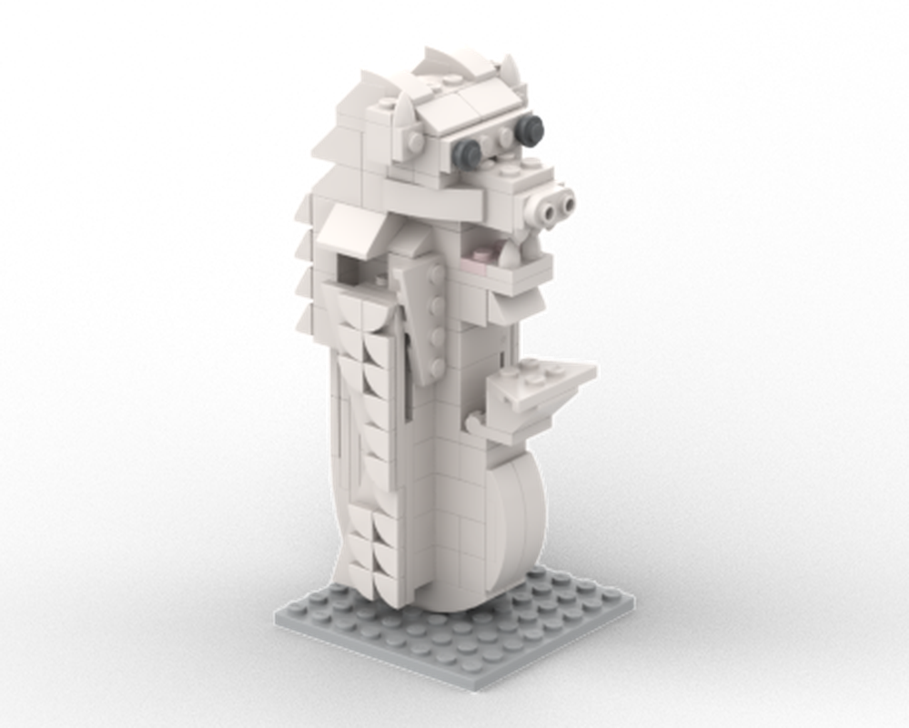 LEGO MOC Singapore Merlion by brickbicycle | Rebrickable - Build with LEGO