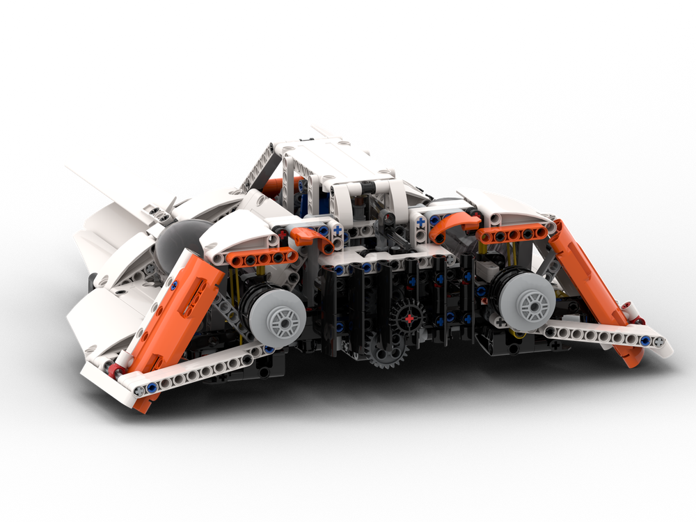 Lego Moc 42181 Snowspeeder By Tcies Rebrickable Build With Lego