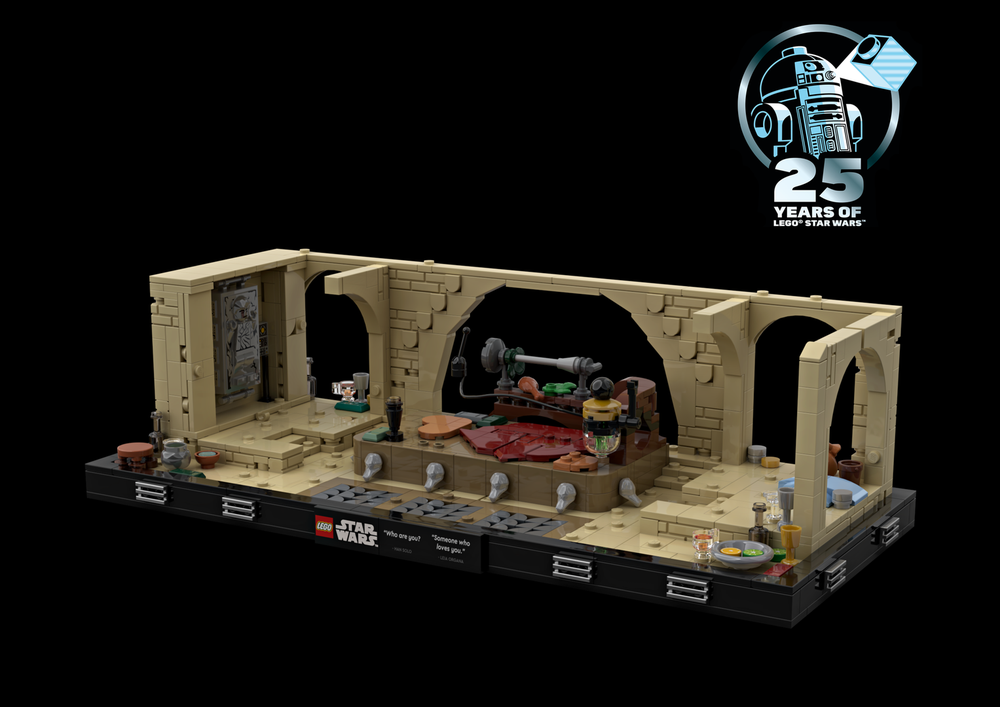 LEGO MOC Jabba's Throne Room Diorama by Tubi_Rock_V | Rebrickable ...