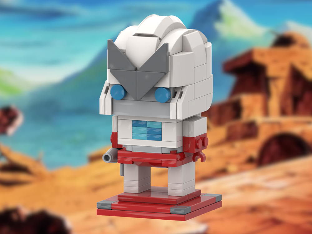 LEGO MOC Ratchet Brickhead by Bucktopus | Rebrickable - Build with LEGO