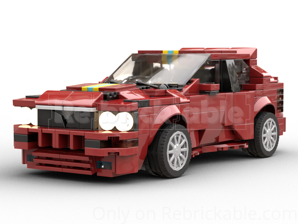 LEGO MOC Lancia Delta'95-JAPAN FINAL EDITION/"EDIZIONE FINALE ...