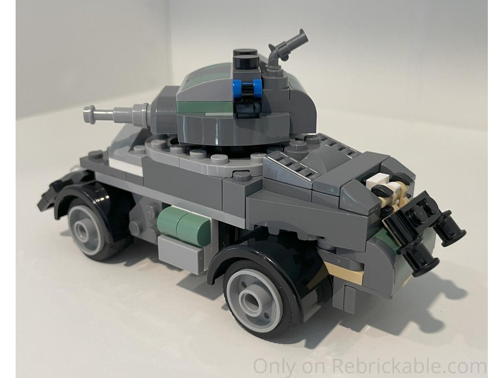LEGO MOC 77012 Armored Car Ambush by OzBrick | Rebrickable - Build with ...