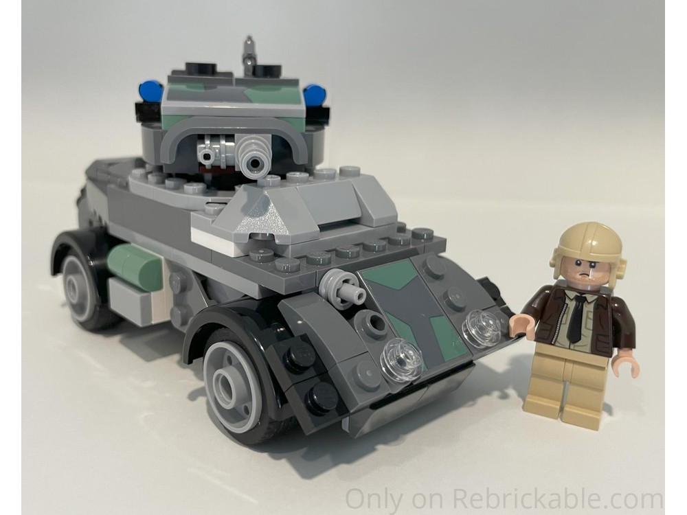 LEGO MOC 77012 Armored Car Ambush by OzBrick | Rebrickable - Build with ...