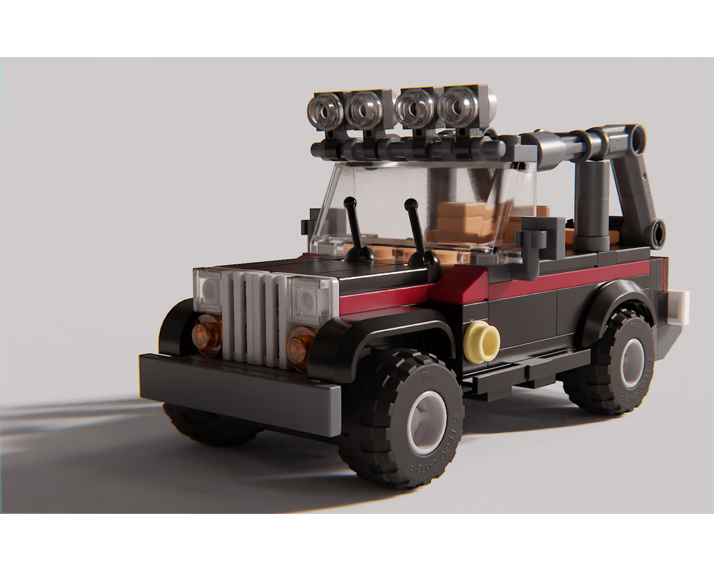 LEGO MOC Jeep Wrangler YJ (1987-1995) by PlasticJango | Rebrickable ...