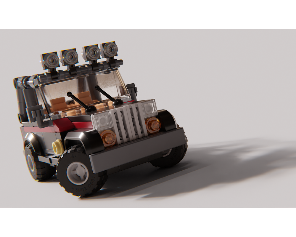 LEGO MOC Jeep Wrangler YJ (1987-1995) by PlasticJango | Rebrickable ...