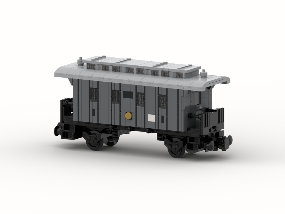 LEGO MOC KPEV 4th Class Passenger Coach (8W) by copernicus508 ...