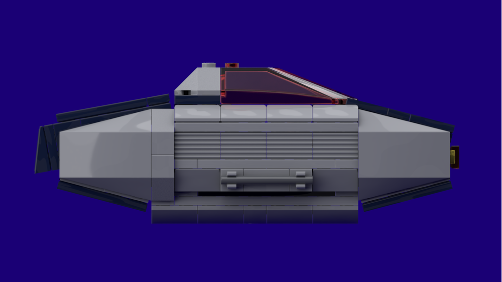 LEGO MOC Cyber Speeder by FunkMunker | Rebrickable - Build with LEGO