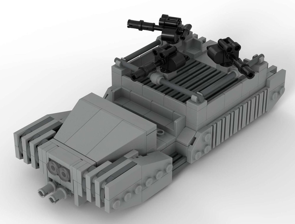 LEGO MOC TX-220 Recon Tank by VictorBuilds | Rebrickable - Build with LEGO