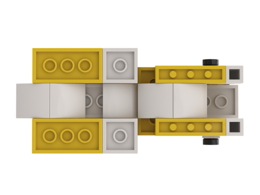 LEGO MOC Yellow Rabbit by Space_Steave | Rebrickable - Build with LEGO