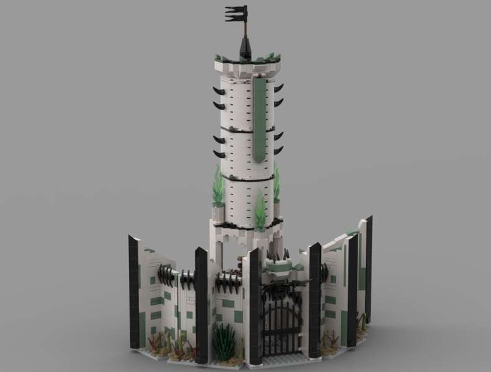 LEGO MOC Play Scale Minas Morgul by Tree-beard6 | Rebrickable - Build ...