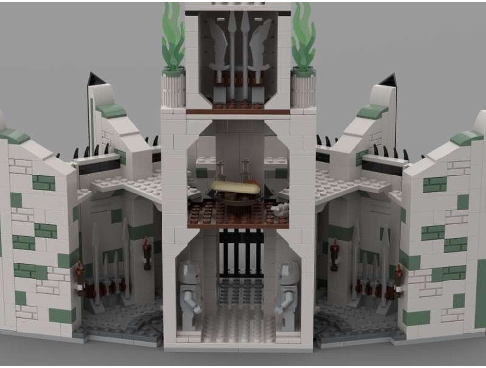 LEGO MOC Play Scale Minas Morgul by Tree-beard6 | Rebrickable - Build ...