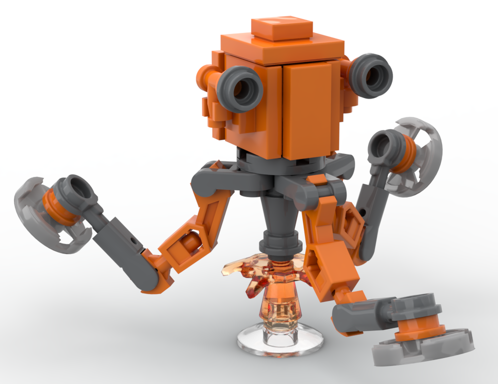 LEGO MOC Fallout 4 Mister Frothy by yodakya | Rebrickable - Build with LEGO