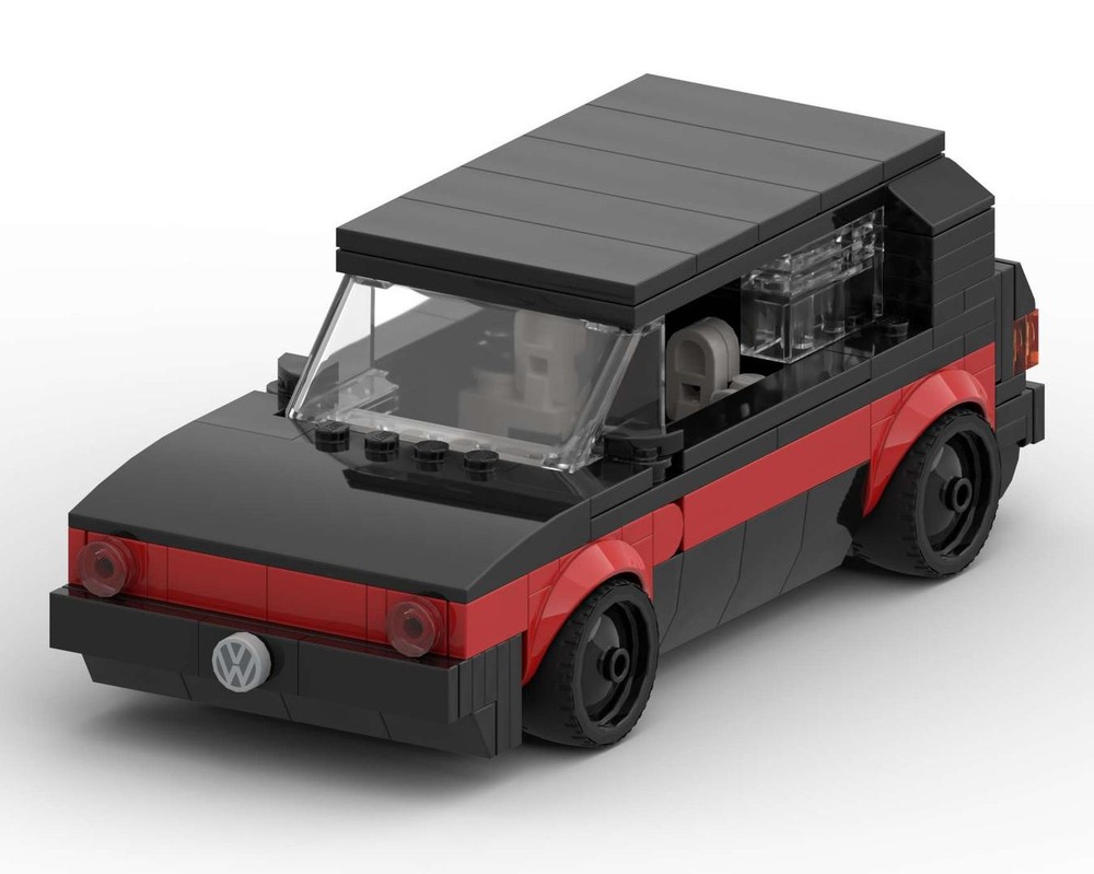 LEGO MOC Volkswagen Rabbit Gti by IndianaJones81 | Rebrickable - Build ...