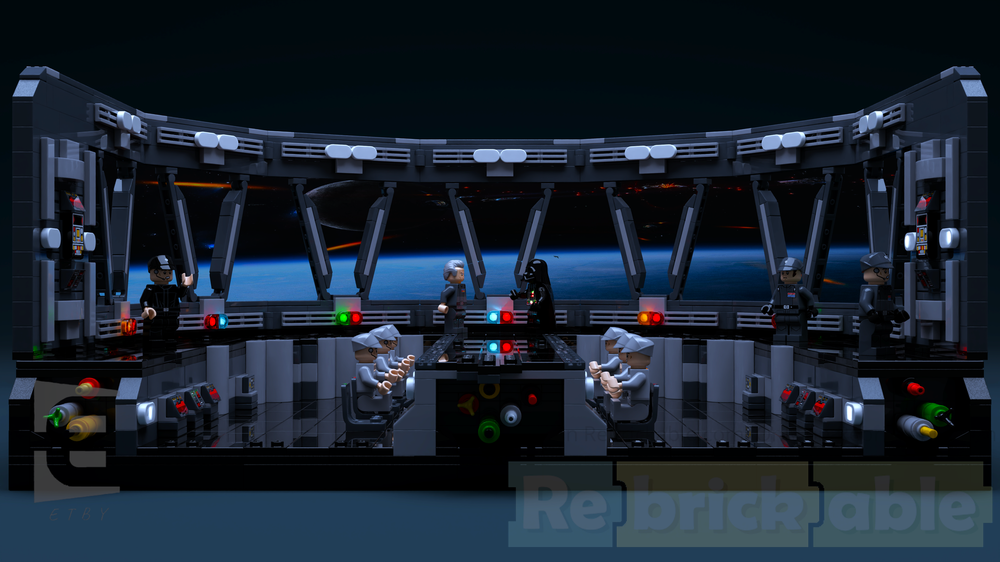 LEGO MOC ISD Bridge by ETBYbrickz | Rebrickable - Build with LEGO