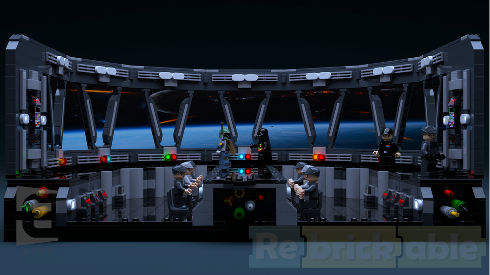 LEGO MOC ISD Bridge by ETBYbrickz | Rebrickable - Build with LEGO