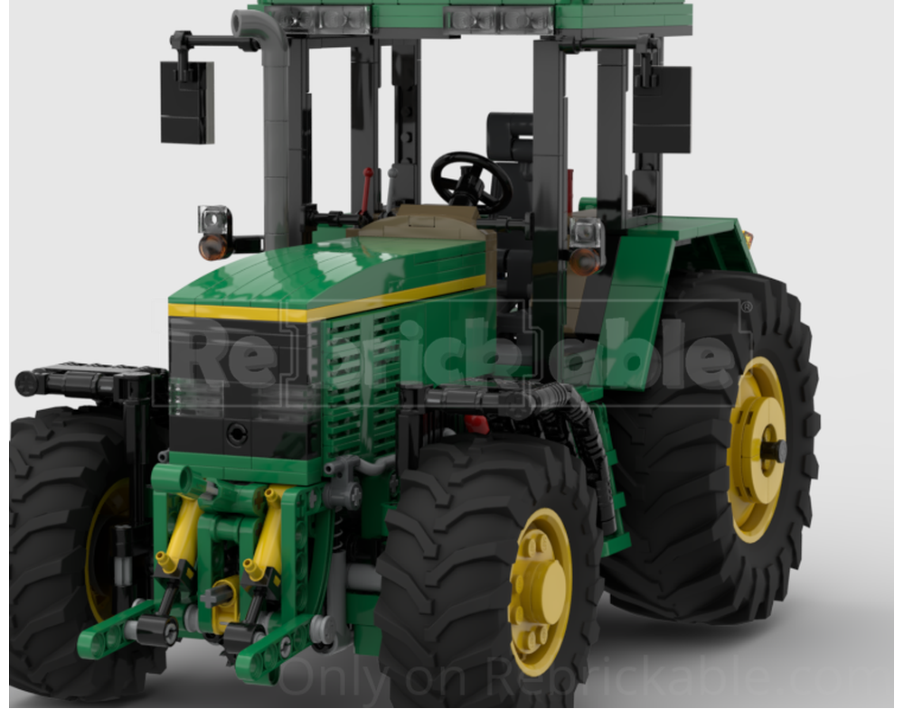 LEGO MOC John Deere 7810 Tractor by Odin_bricks | Rebrickable - Build ...